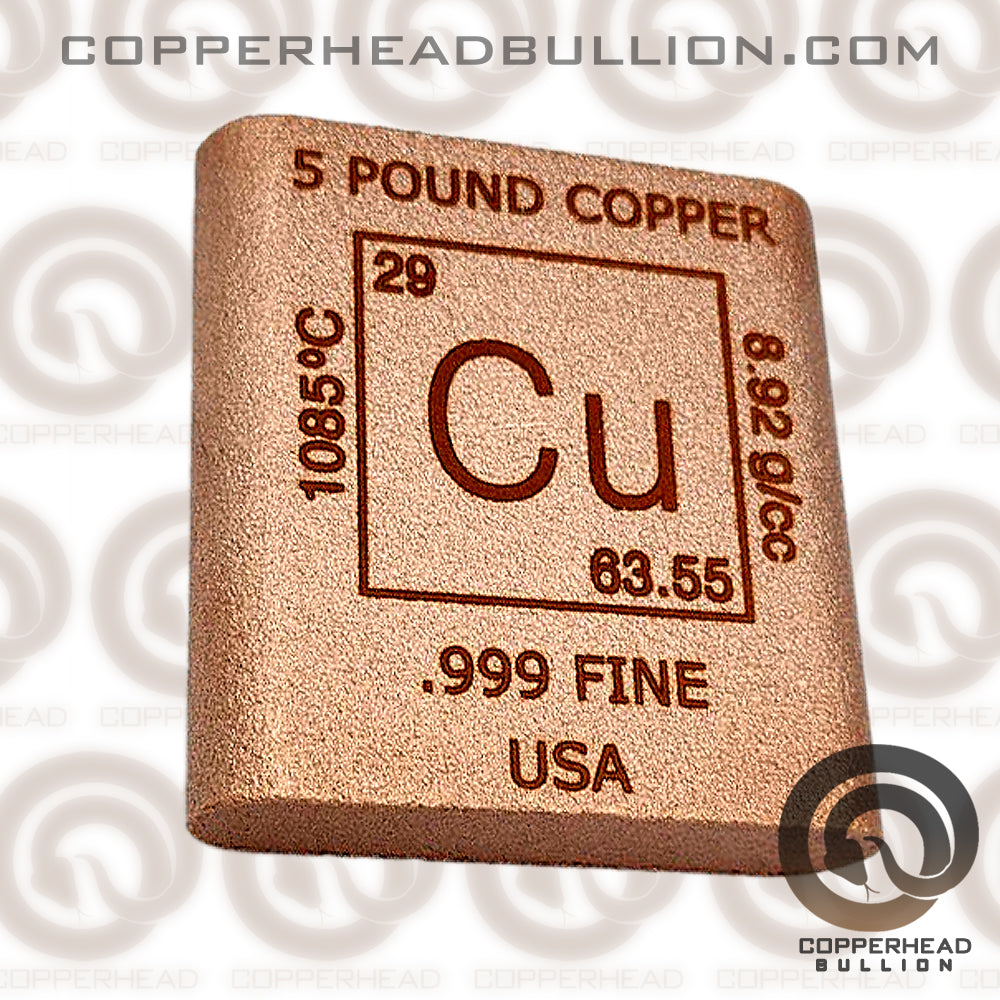 Copper Bars – Copperhead Bullion