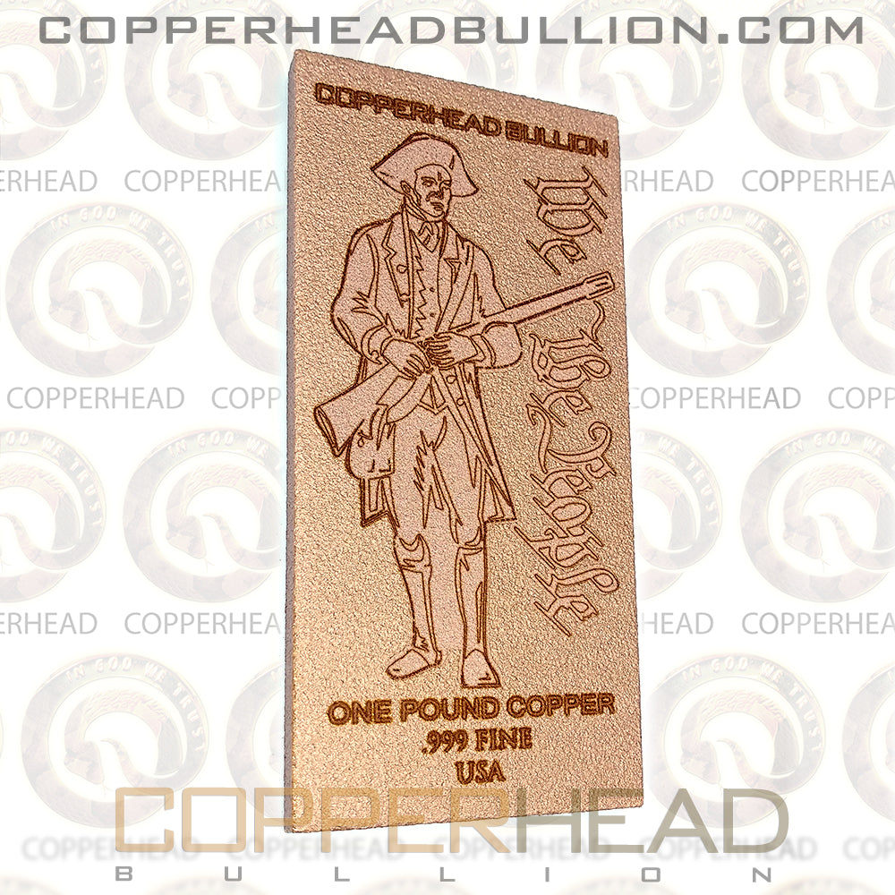Element Design - 1 Pound Copper Bar – Copperhead Bullion