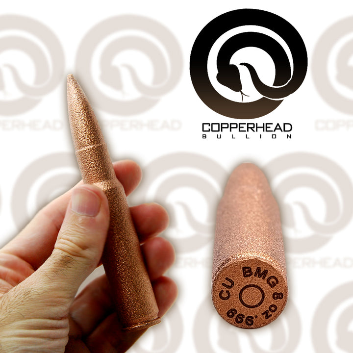 Solid Copper Bullion Bullets – Copperhead Bullion